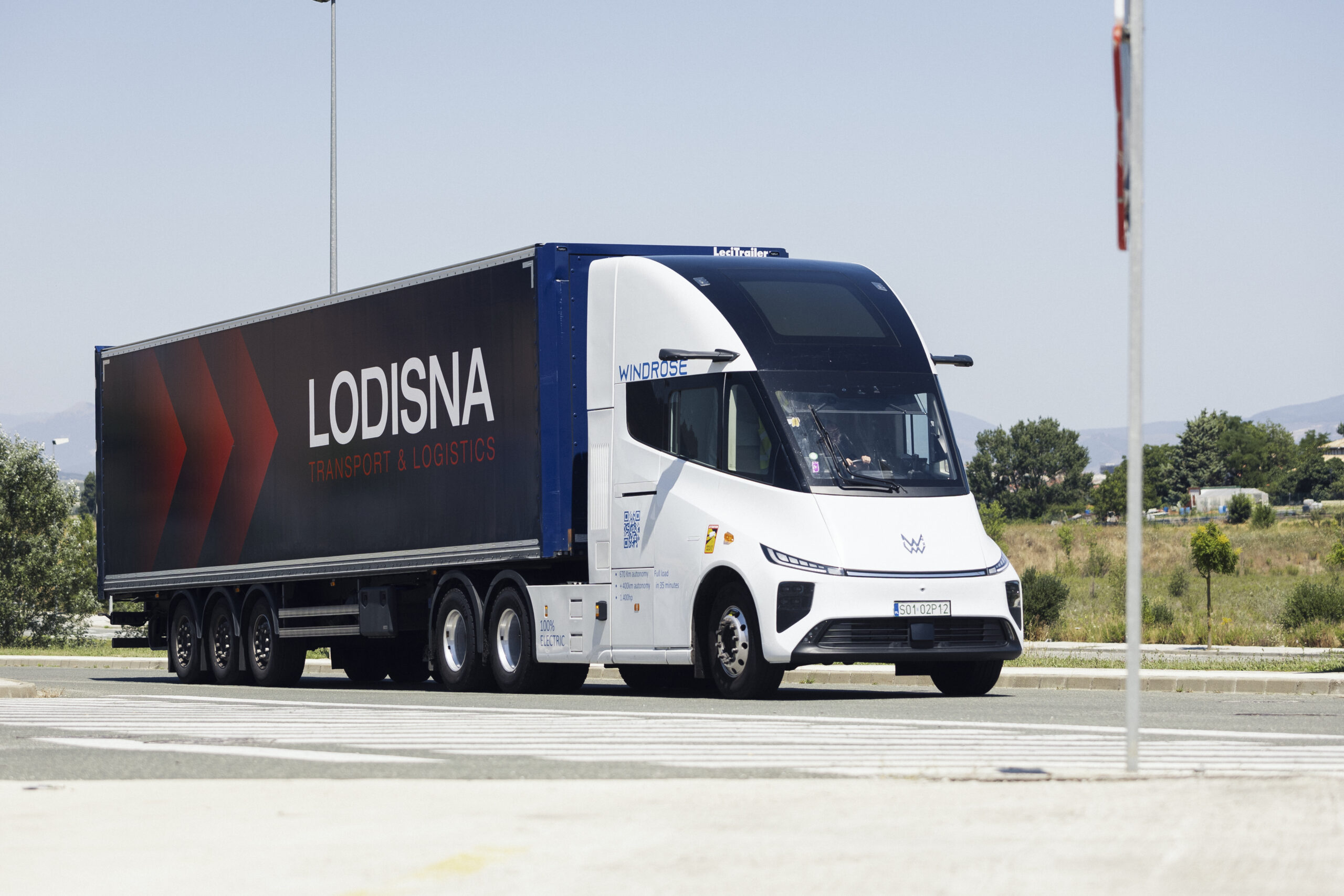 LODISNA pone a prueba el futuro del transporte pesado con el camión ...